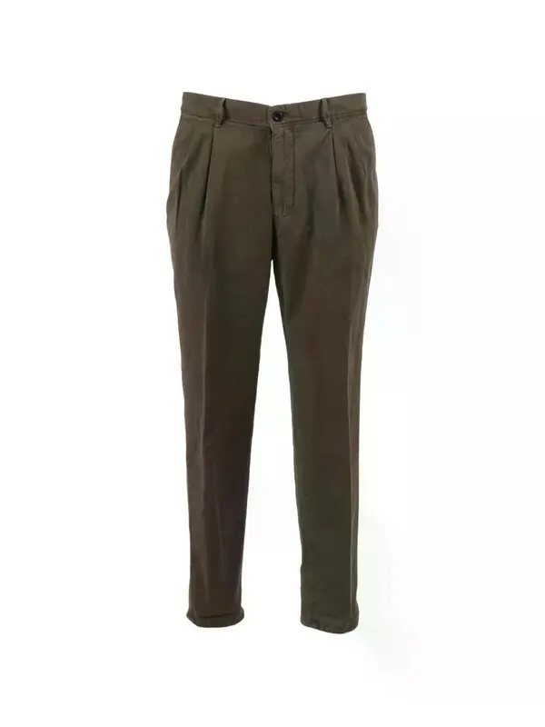 Incotex Pleated-front Tapered Trousers