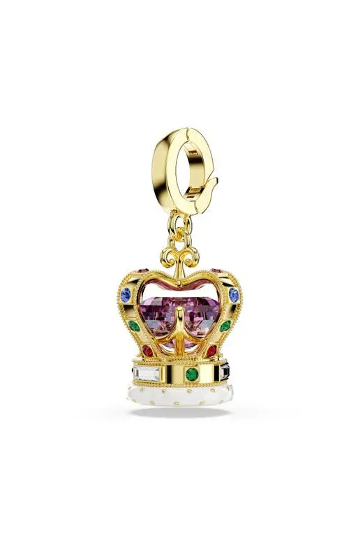 SWAROVSKI Minions Crown Crystal Charm