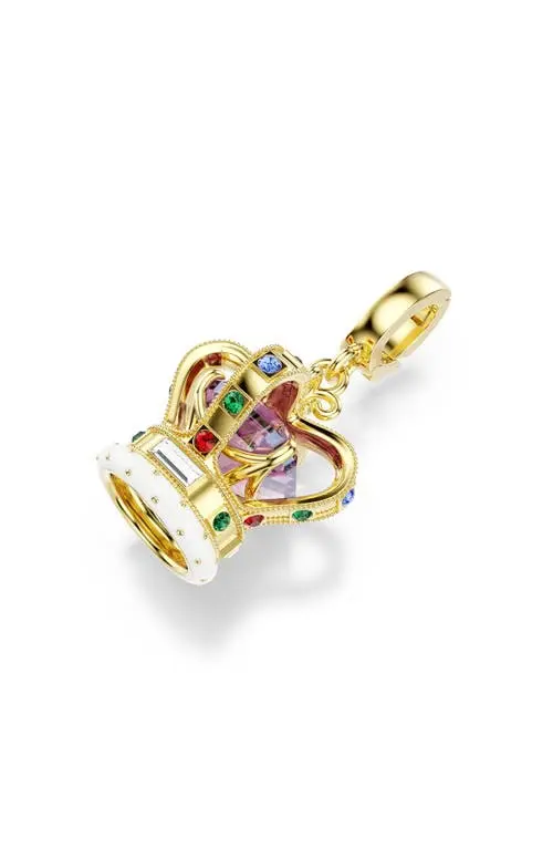 SWAROVSKI Minions Crown Crystal Charm
