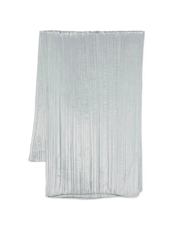 PLEATS PLEASE Sciarpa 100% Poliestere "madame-t February - Gray
