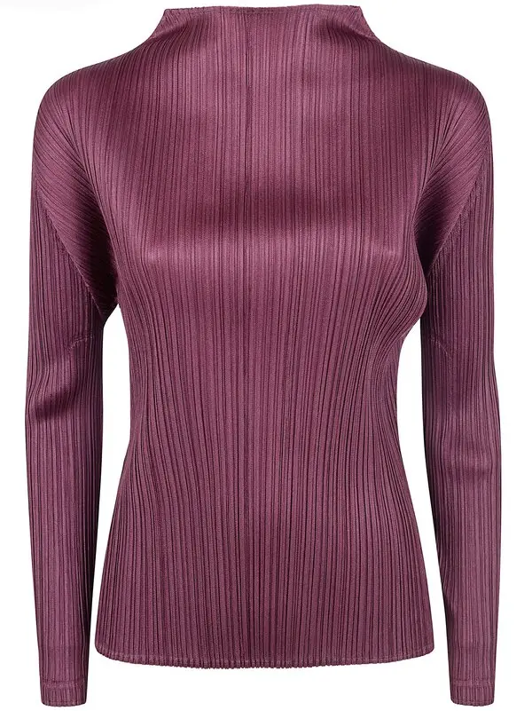 PLEATS PLEASE Monthly Colors: January" Pleated T-shirt