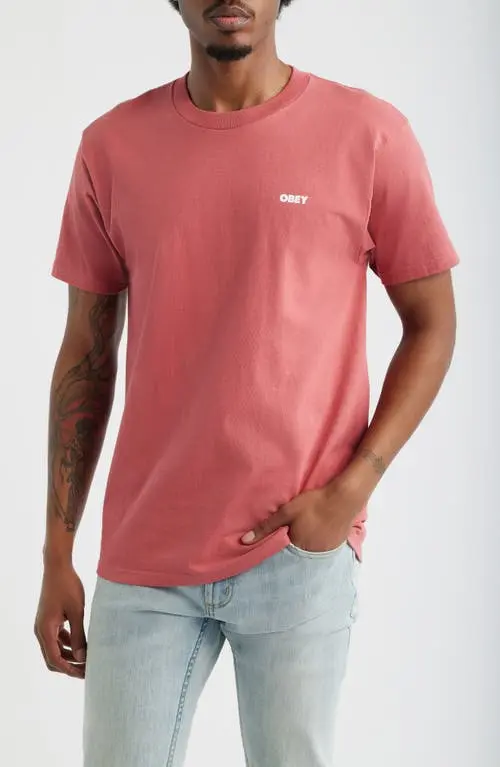 Obey The Is The Message Graphic T-shirt