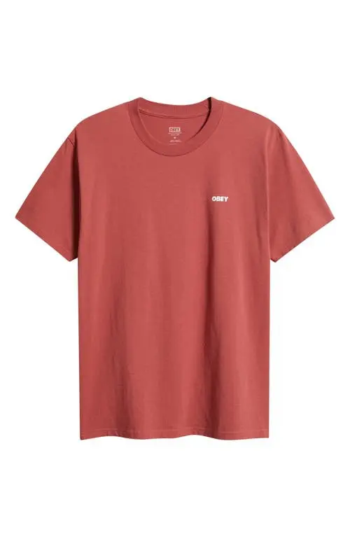 Obey The Is The Message Graphic T-shirt