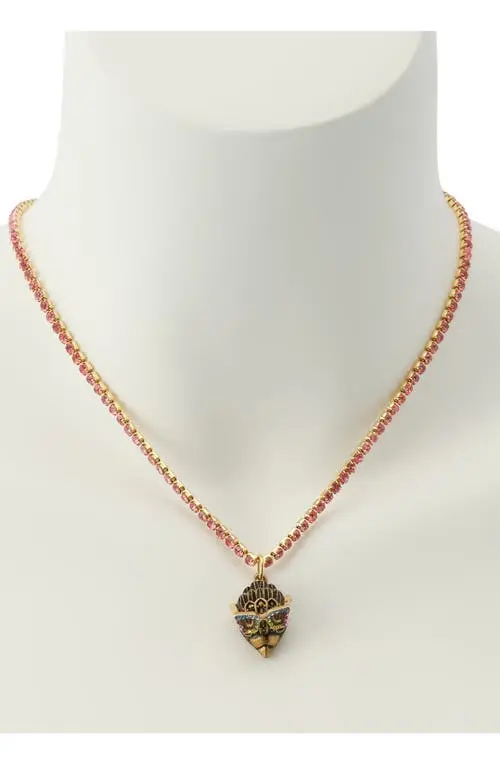 Kurt Geiger Eagle Pendant Tennis Necklace