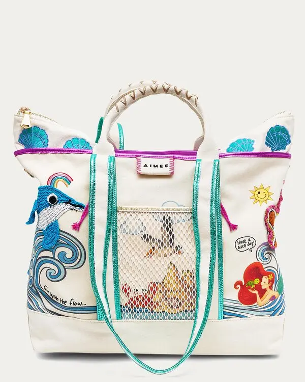 AIMEE Convertible Tote - Under The Sea
