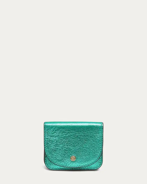 AIMEE Pucker Up Wallet - Metallic Jelly Mint