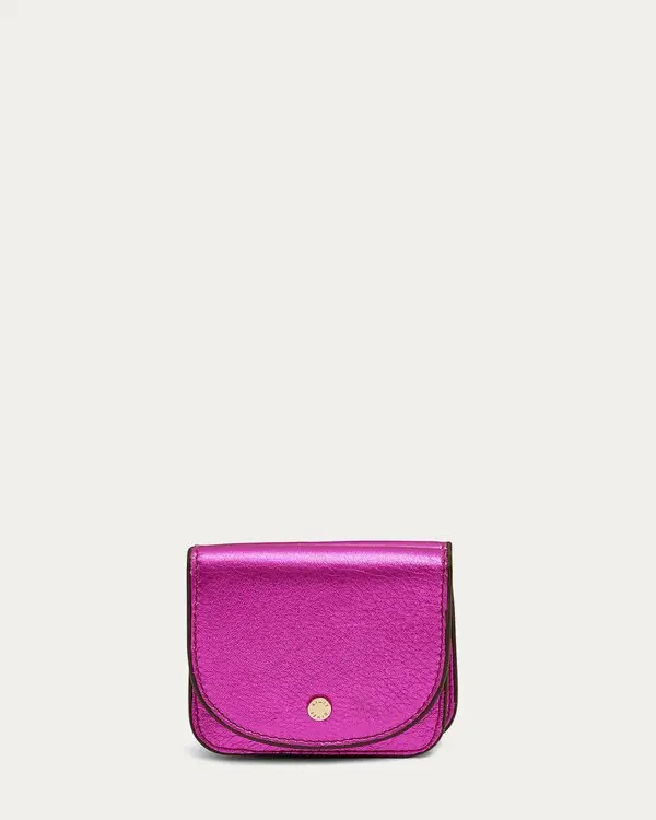 AIMEE Pucker Up Wallet - Metallic Sangria
