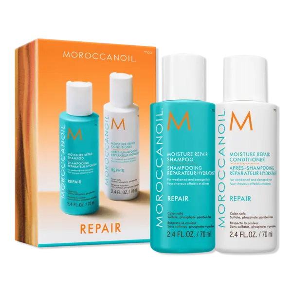 MOROCCANOIL Moisture Repair Shampoo & Conditioner Mini Duo - One-color