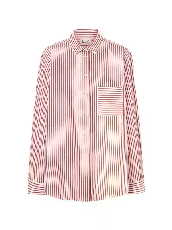 LIDO Striped Oversized Shirt