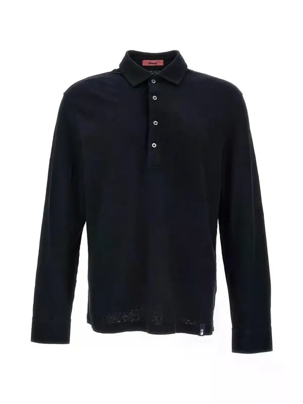 DRUMOHR Long-sleeve Polo-style Shirt