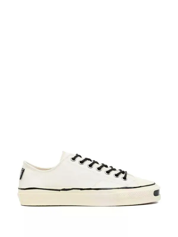 KAMIYA Logo-patched Canvas Sneakers