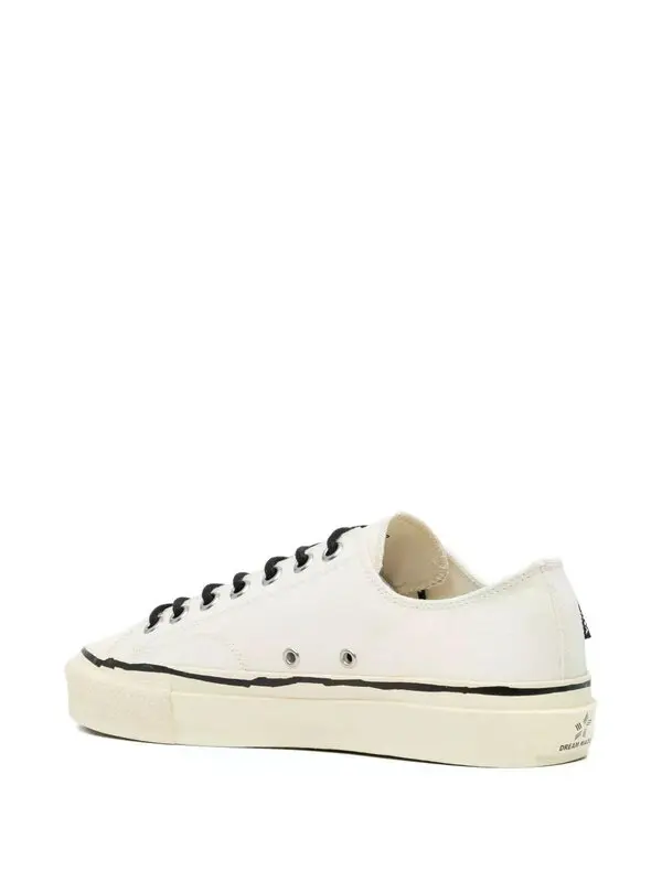 KAMIYA Logo-patched Canvas Sneakers