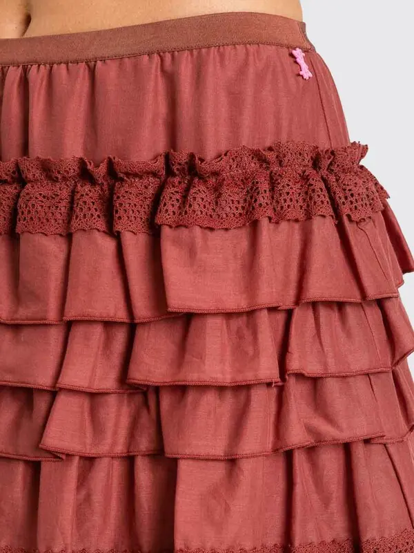 TWINSET Ruffled Maxi Skirt
