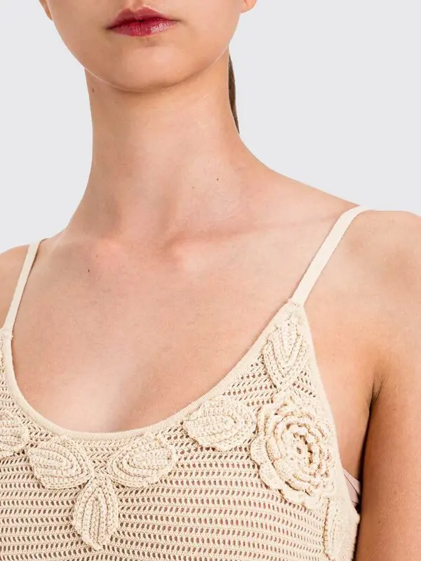 TWINSET Crochet Maxi Dress