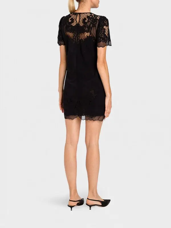 TWINSET Lace Dress - Black