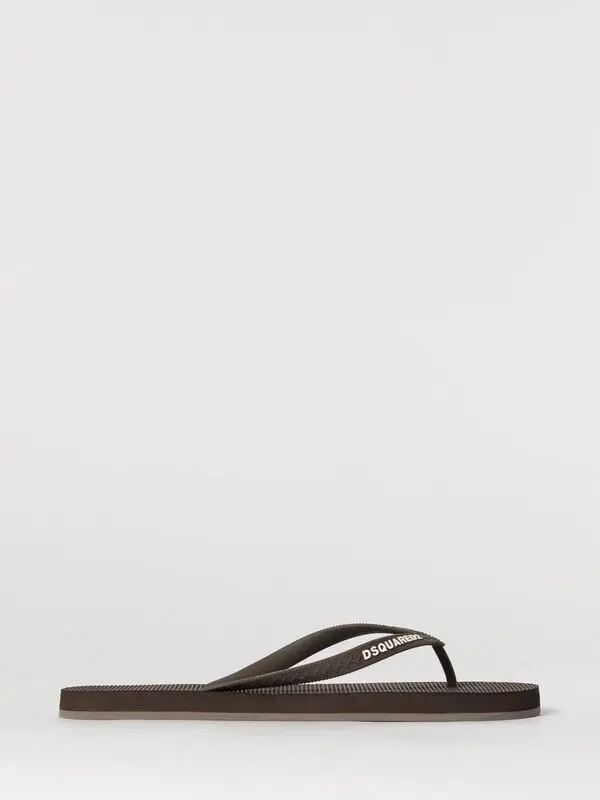 Dsquared2 Flip Flops - Dark
