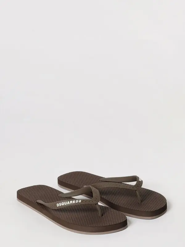 Dsquared2 Flip Flops - Dark