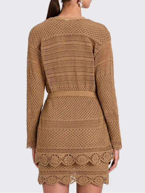 TWINSET Cotton And Linen Knit Cardigan