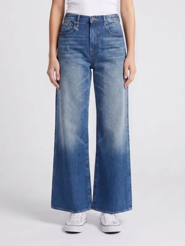 R13 Wide Leg Jeans