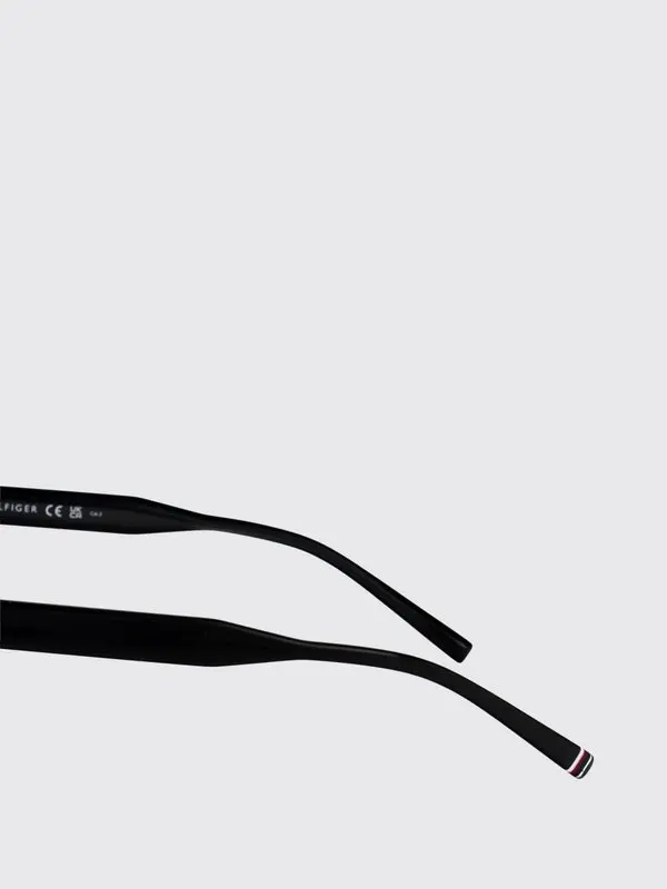 Tommy Hilfiger Rounded Acetate Sunglasses - Black