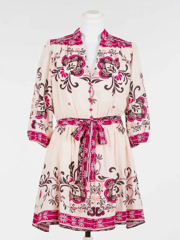 TWINSET U & B Printed Midi Dress
