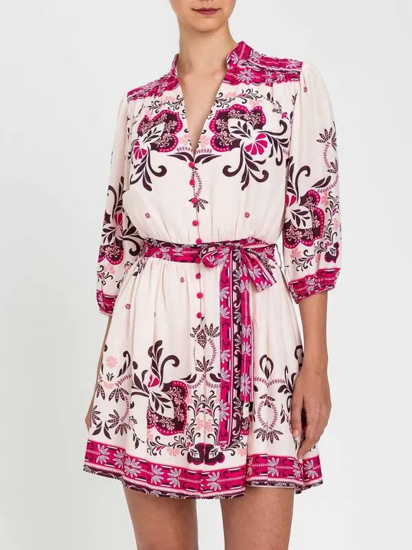 TWINSET U & B Printed Midi Dress