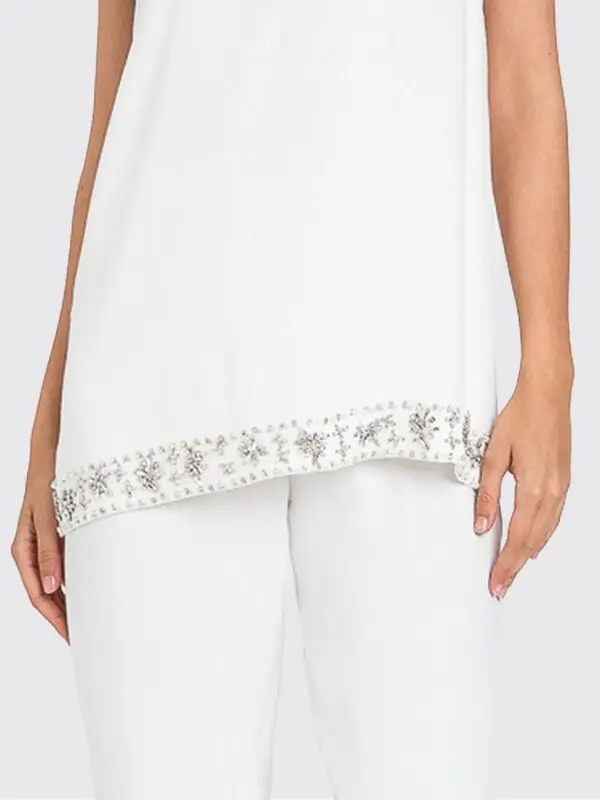 TWINSET U & B Sleeveless Embellished Top