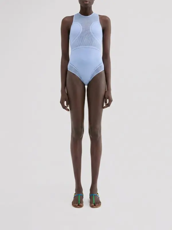 MARGHERITA MACCAPANI Econyl Bodysuit - Sky
