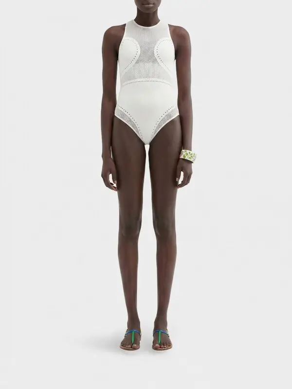 MARGHERITA MACCAPANI Textured Top - White