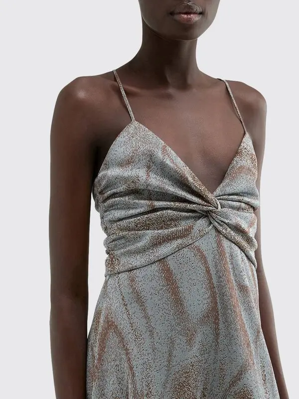 MARGHERITA MACCAPANI Knotty Dress In Organic Cotton Blend
