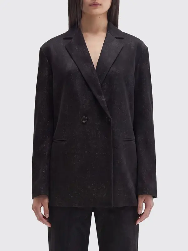 MARGHERITA MACCAPANI Double-breasted Blazer - Black