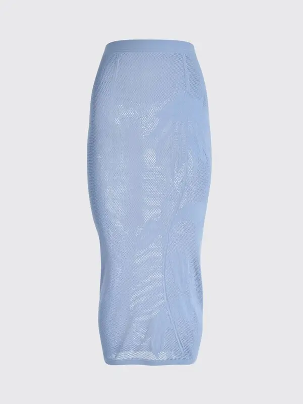 MARGHERITA MACCAPANI Econyl® Perforated Floral Pencil Skirt