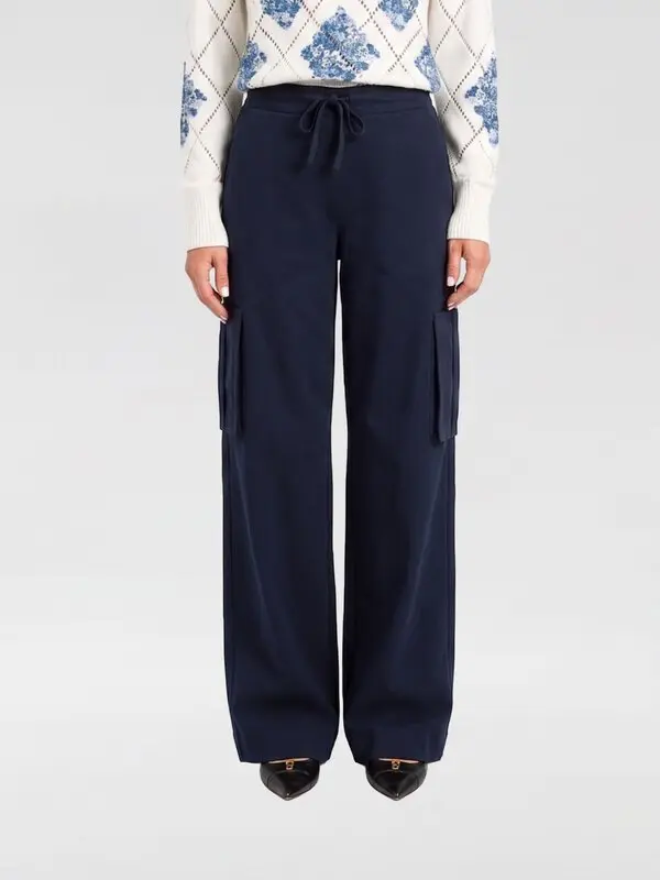 TWINSET Cargo Pants With Drawstring Waist
