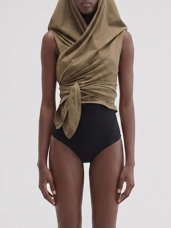 MARGHERITA MACCAPANI Cotton Hooded Top