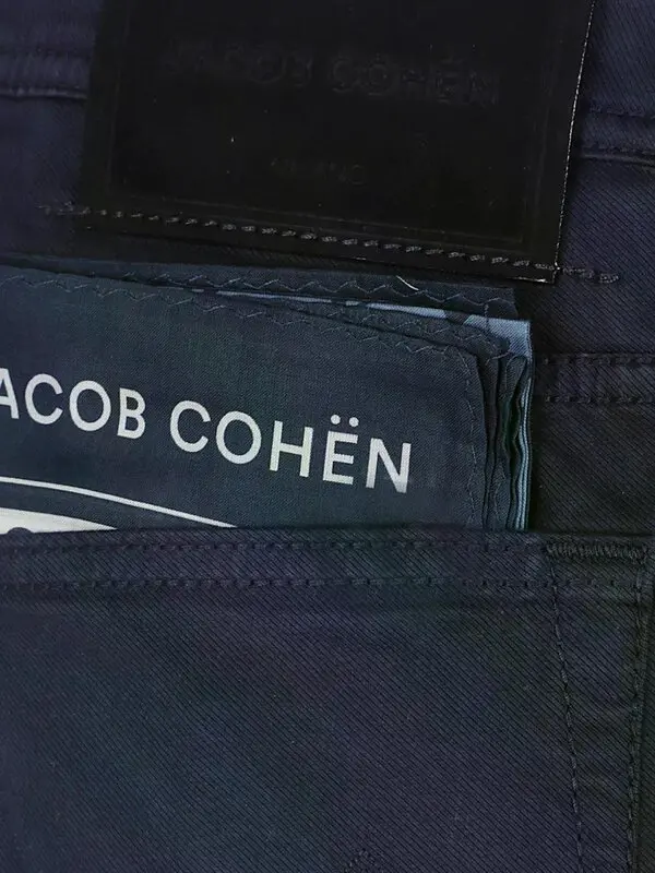 Jacob Cohen Slim-fit Logo Patch Trousers