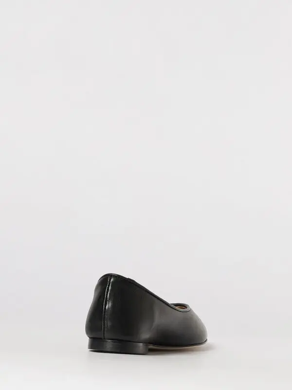 ANNA F. Leather Ballerina Flats