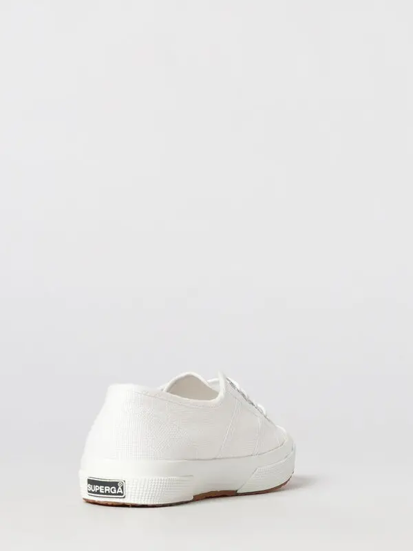 Superga Lace-up Canvas Sneakers - White 1
