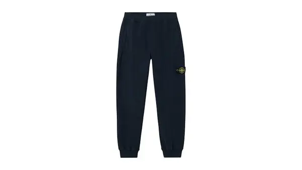 Stone Island Brushed Organic Cotton Fleece 6200012 Sweatpant - Navy Blue