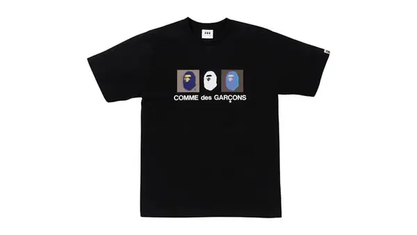 A BATHING APE X Comme Des Garcons Osaka Screen Tee Shirt