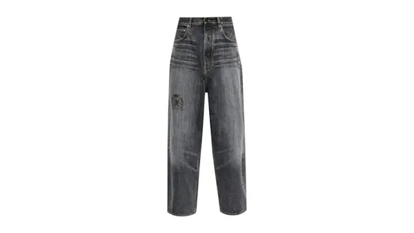 Balenciaga Tattoo Baggy Pant - Dark Grey