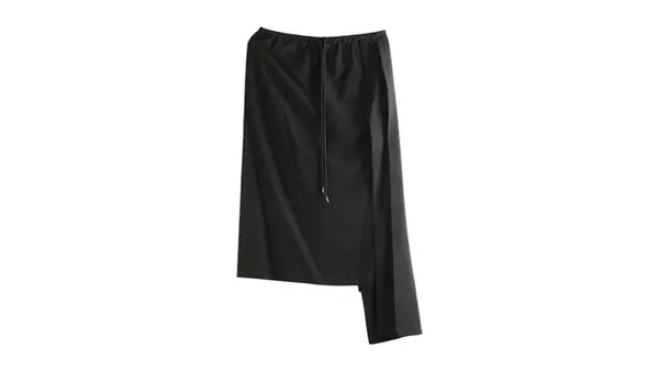 Yohji Yamamoto Asymmetrical Layered Skirt