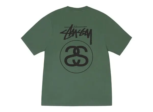 StÜssy Stock Link Pigment Dyed Tee Shirt