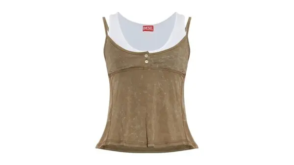 DIESEL® Tolisse Layered Tank Top