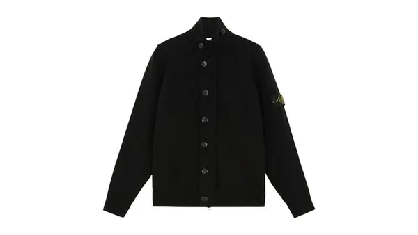 Stone Island Lambswool Buttoned Sweater