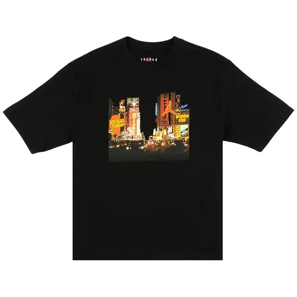 JORDAN City Lights Graphic Tee - Black