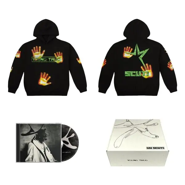 SP5DER Heat Hoodie Box Set - Black