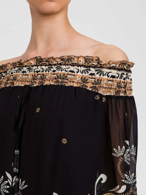 TWINSET Liberty Viscose Top