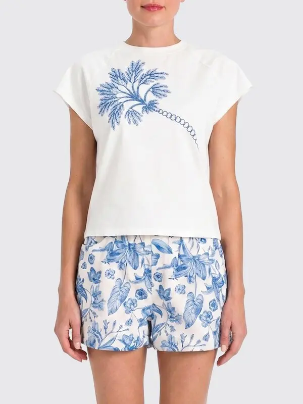TWINSET Embroidered Cotton T-shirt