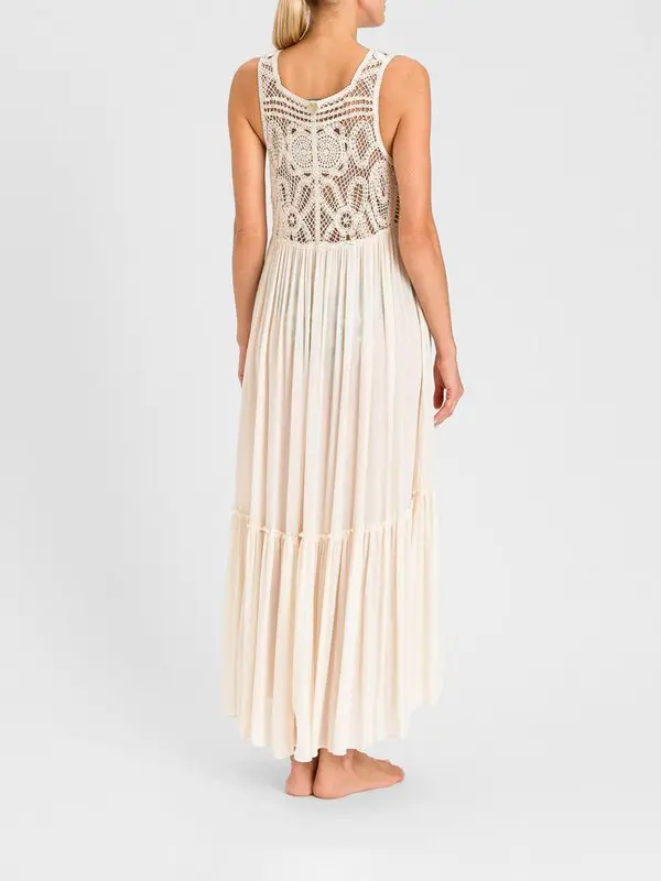 TWINSET U & B Crochet Maxi Dress