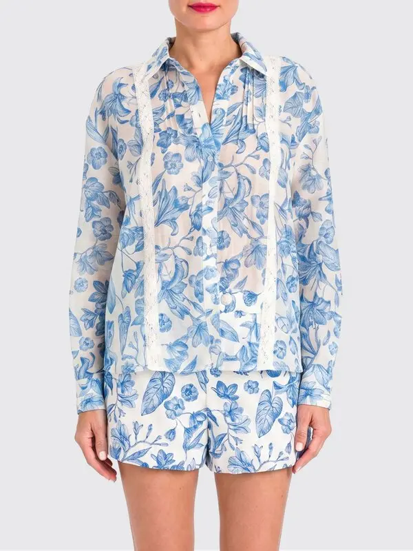 TWINSET U & B Shirt With Floral Print